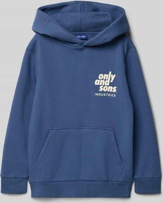 Only & Sons Regular Fit Hoodie aus Baumwoll-Mix Modell HUDSON