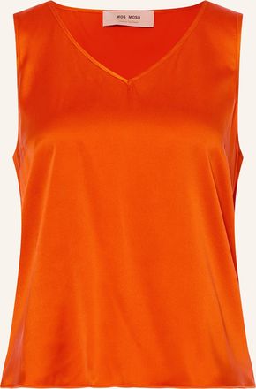Mos Mosh Mos Mosh Blusentop Mmastrid Aus Seide orange