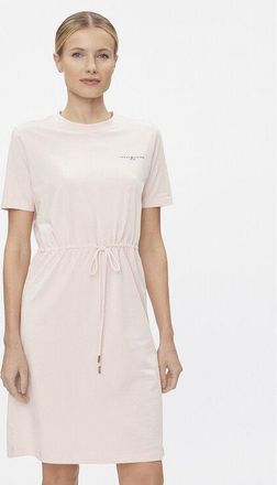 Tommy Hilfiger Kleid f&uuml;r den Alltag 1985 WW0WW40734 Rosa Regular Fit