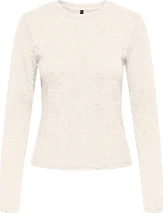 Only Onlnikka L/S O-Neck Lace Top JRS