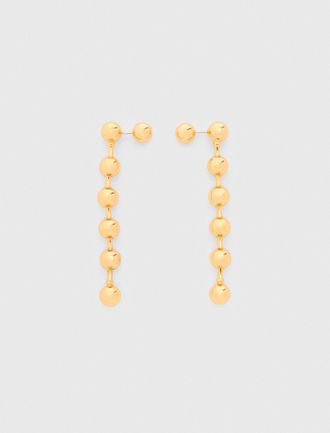 Maje Boucles DOreille Cascade - Dor&eacute; - Maje