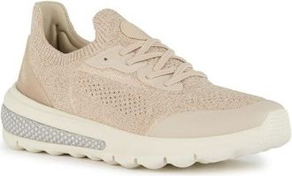 Geox Baskets D SPHERICA Actif C pour Femme, Sable lt, 39 EU, Lt Sable, 39 EU