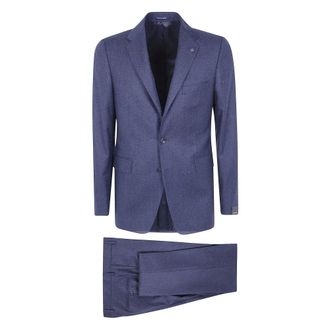 Tagliatore Homme, Costumes, Bleu, Taille: M Single Breasted Suits