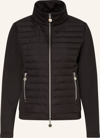 Darling Harbour Darling Harbour Steppjacke Im Materialmix schwarz