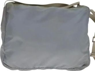 Prada Pre-owned Nylon sacs-prada - Femme - Pre-owned - Bleu - Taille: ONE Size