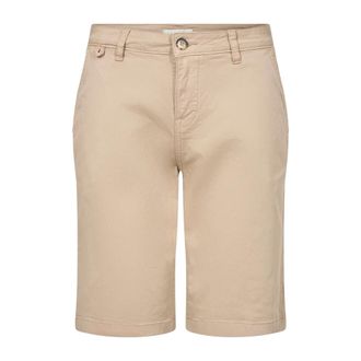 Cream Twill Shorts - Coco Fi Knickers - - Shorts - Damen - Beige - W32