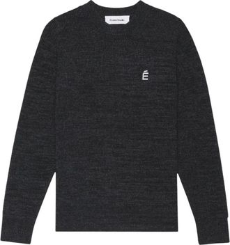 &Eacute;tudes Studio Homme, Pulls, Gris, Taille: M Regular Col Rond &Eacute;