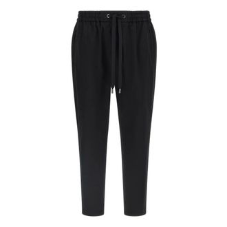 Dolce & Gabbana Homme, Pantalons, Noir, Taille: L Pantalon &agrave; cordon de serrage