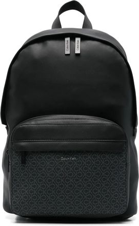 Calvin Klein Rucksack mit Logo-Print - Schwarz