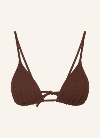 Eres Eres Triangel-Bikini-Top Mouna braun