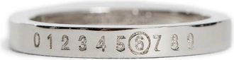 Maison Margiela Numeric Minimal Signature Ring