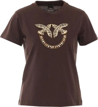 Pinko Bussolotto T-Shirt - - Tops - Damen - Braun - XL