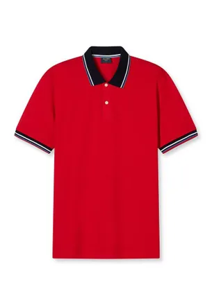 Olymp Poloshirt OLYMP Casual Wirk, regular fit