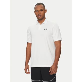 Under Armour Poloshirt Matchplay 1377374 Wei&szlig; Regular Fit