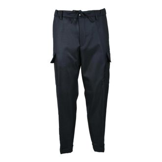 Michael Coal Elegante Hose aus Wollmischung - - Trousers - Herren - Blau - W38