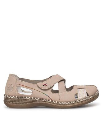 Rieker Halbschuhe 46451-60 Beige