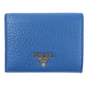 Prada Pre-owned Vintage Geldb&ouml;rse - - Pre-owned - Damen - Blau - ONE SIZE