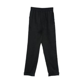 Emporio Armani Straight Hosen - - Trousers - Damen - Schwarzk - M