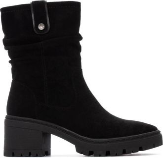 Refresh Freizeitstiefeletten Damen Schwarz - Bequeme und vielseitige Schuhe - Casual Mode - Modell 17302103 (Größe 40)