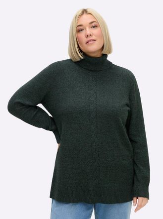 Sheego Strickpullover Pullover Langarm Jersey