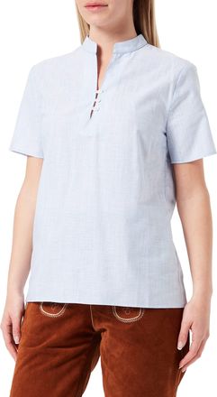 Berwin & Wolff TRACHT FOLKLORE LANDHAUS Damen 325759 Bluse, hellblau, 38