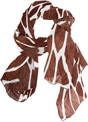 Mnsruu Foulard long imprimé girafe