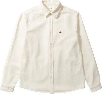 Edmmond Studios Edmmond Studios, Homme, Chemises, Blanc, Taille: XL Duck Denim Shirt