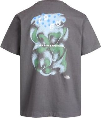 The North Face Tee-shirt droit col ronds&eacute;rigraphi&eacute; en coton