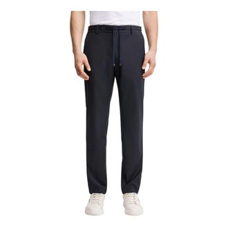 Joop Anzug-Hose mit Bindeg&uuml;rtel - - Trousers - Herren - Blau - L