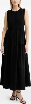 Gestuz Ärmelloses Camila Midikleid - Schwarz