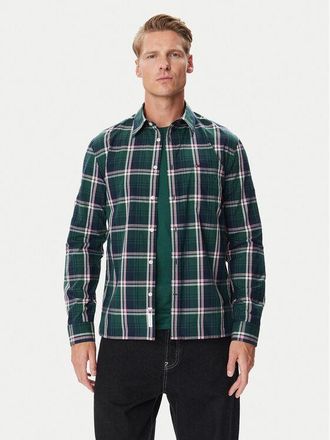 Tommy Jeans Hemd DM0DM23527 Dunkelgr&uuml;n Regular Fit