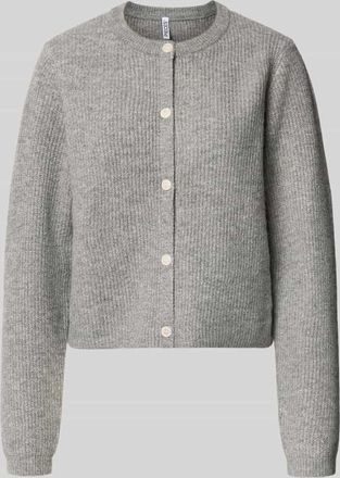 Pieces Strickjacke mit Woll-Anteil Modell SILLY