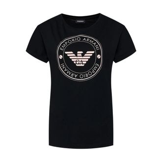 Emporio Armani T-Shirt Over - - Tops - Damen - Schwarzk - S
