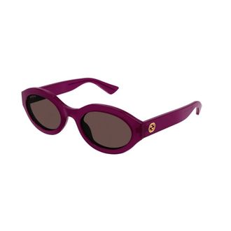 Gucci Gg1579S Sonnenbrille - - Accessories - unisex - Rosa - 53 MM