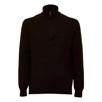 Polo Ralph Lauren Pull zipp&eacute; - Homme - Sweatshirts et sweats &agrave; capuche - Brun - Taille: XL