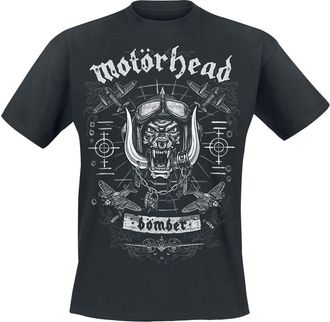 Mot&ouml;rhead Bomber Planes M&auml;nner T-Shirt schwarz XL 100% Baumwolle Band-Merch, Bands