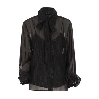 Max Mara Damen, Blusen & Hemden, Schwarzk, 2XSGr&ouml;&szlig;e