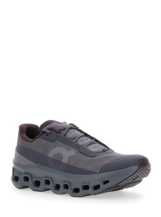 On Mens Sneakers Tech Fabric Grey Trainers