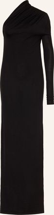 ARMARIUM Armarium One-Shoulder-Kleid Marcella Mit Merinowolle schwarz