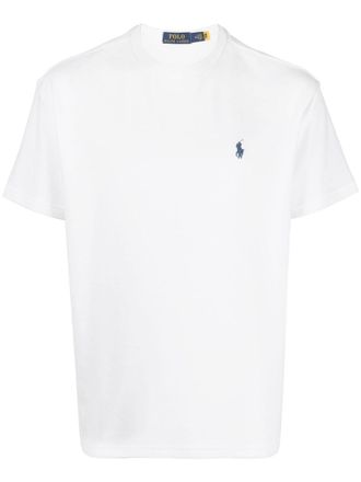 Polo Ralph Lauren t-shirt en coton à logo brodé - Blanc