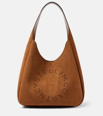 Stella McCartney Sac Logo Large en daim synthétique