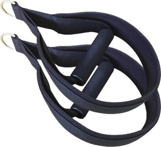 Generic Pilates Reformer Riemen - Doppelkreisgurt f&uuml;r Pilates | Pilates Zubeh&ouml;r 2 St&uuml;ck &Uuml;bungsgurte mit D-Ring