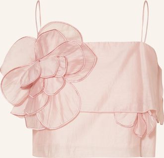 Mrs & Hugs Mrs & Hugs Cropped-Blusentop rosa