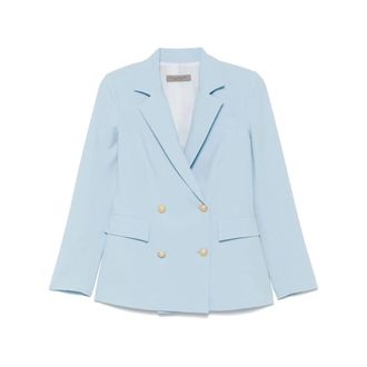 D.exterior Himmelblaue Doppelreihige Blazer - - Jackets - Damen - Blau - M