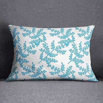 Questo Casa Dekorativer Kissenbezug, Kissenbezug, Heimdekoration, für Sofa, Café, Größe: 35 x 50 cm, entworfen und hergestellt in der Türkiye