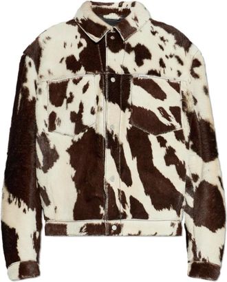 Represent Represent, Homme, Vestes, Brun, Taille: M Leather Vestes