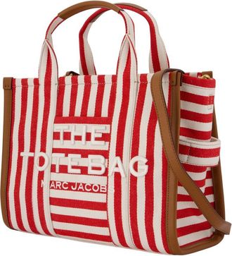 Marc Jacobs Womens The Medium Tote Shopper Bag - Marc Jacobs Cotton Red Totes-Shopping-Bags