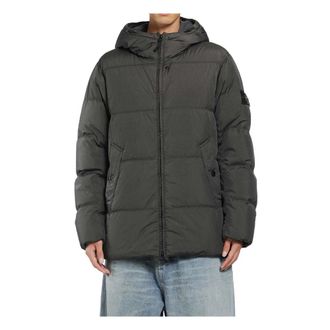 Stone Island Crinkle Reps R-Ny Jacke - - Jackets - Herren - Grau - XL