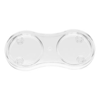 Valiclud Grinder Untersetzer Transparent Rutschfester M&uuml;hlentr&auml;ger f&uuml;r Salz und Pfefferm&uuml;hlen K&uuml;chenzubeh&ouml;r und Pflegeleicht