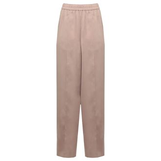 Fabiana Filippi Pantalon droit - Femme - Pantalons - Brun - Taille: 38 FR